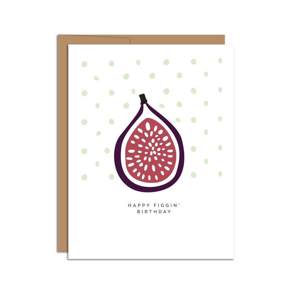 Happy Figgin Birthday greeting card | Spruce